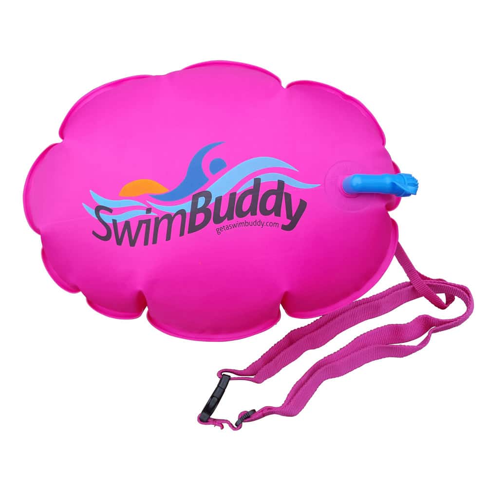 SWIM BUDDY RACER FLOAT/ OPEN WATER SWIMMING EMERGENCY INFLATABLE FLOAT ...